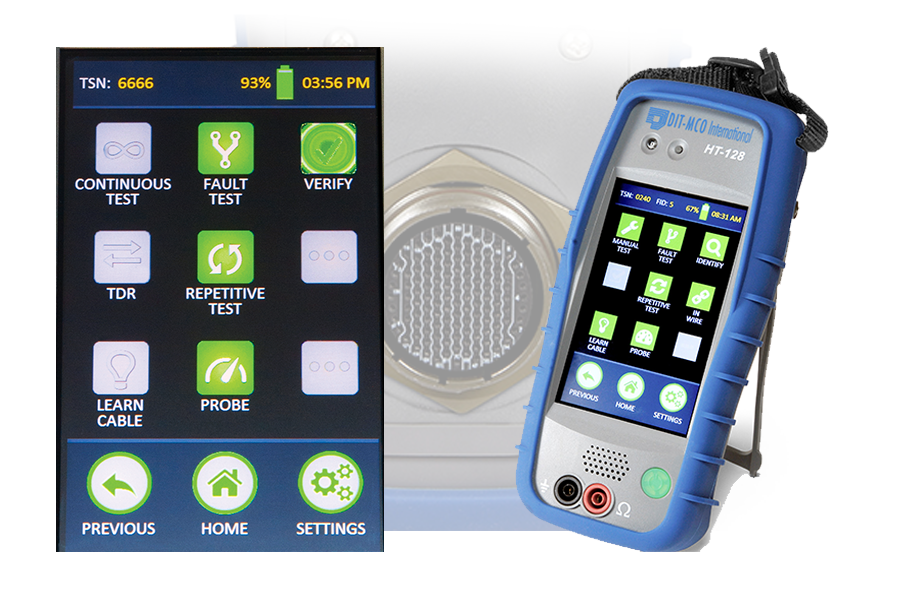 HT-128 Handheld Wiring Analyzer - DIT-MCO